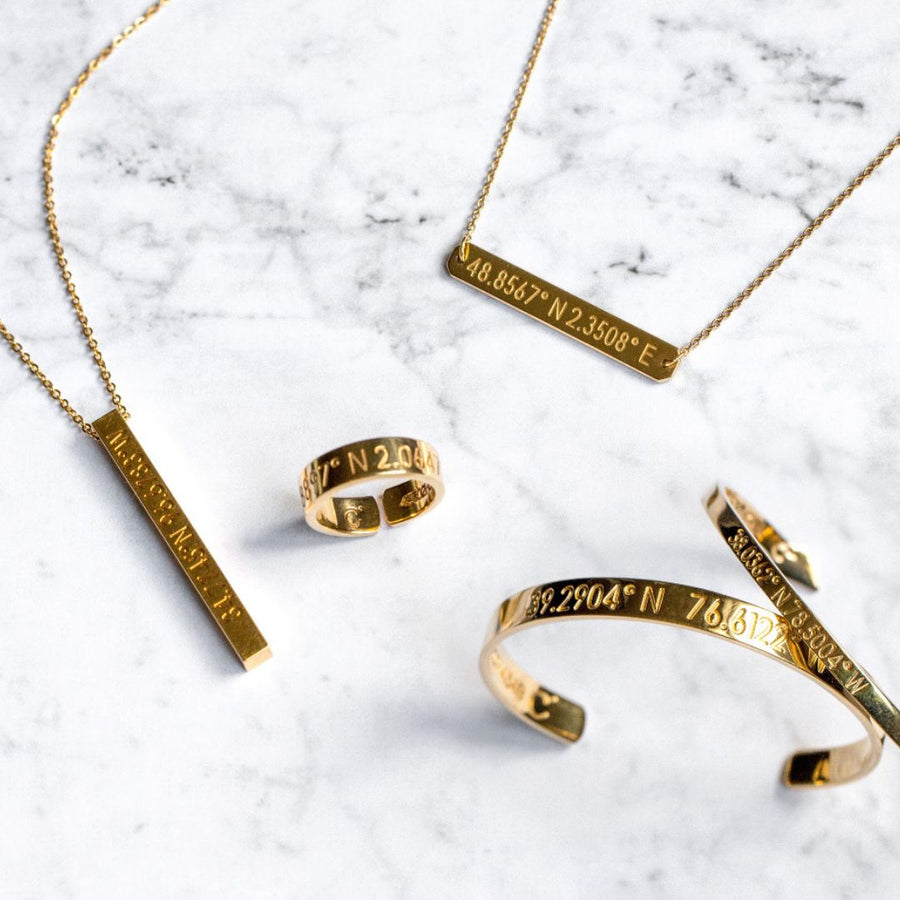 Coordinatesº Collection - Custom Coordinate Jewelry – Coordinates ...