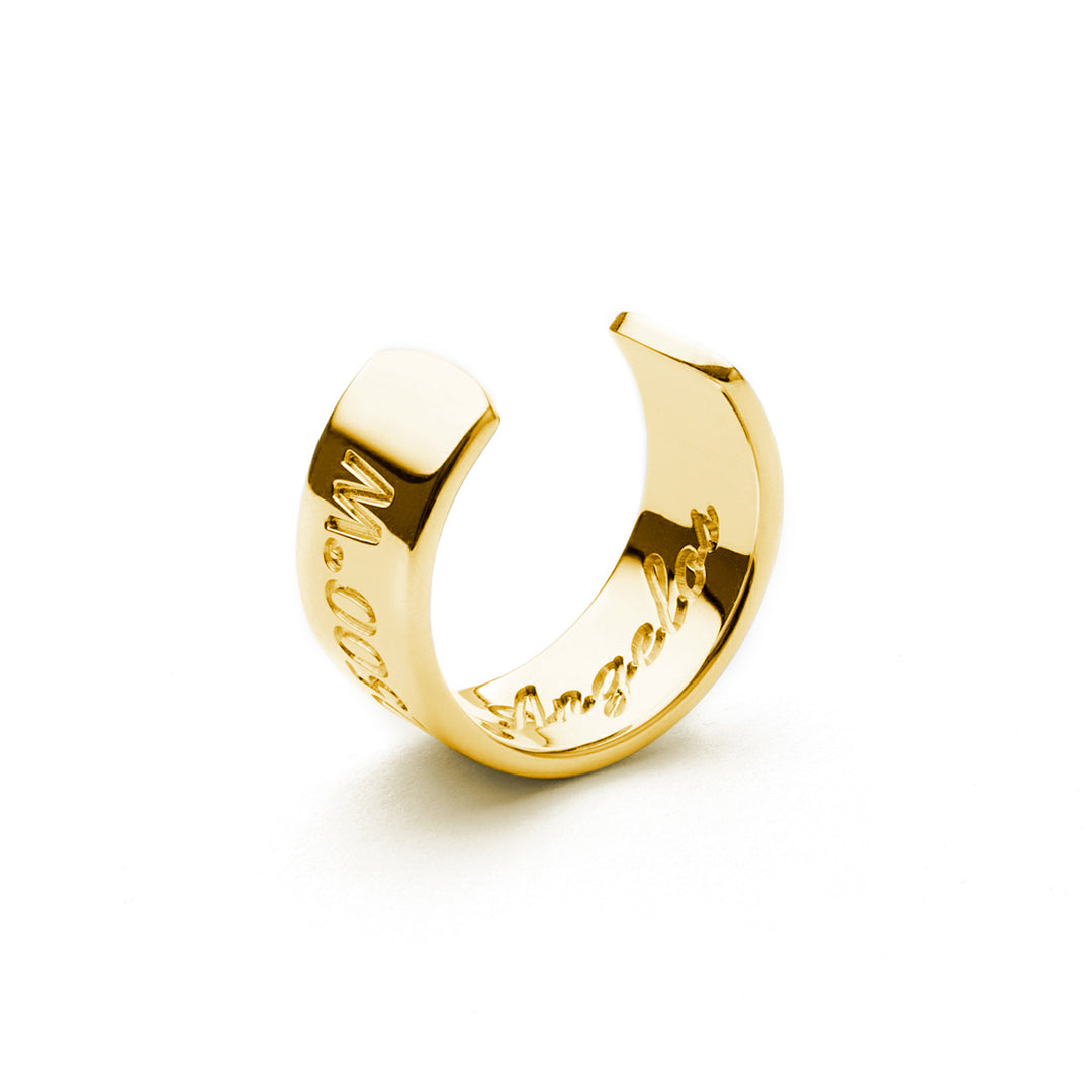 Delta Ring - Bold Ring for Men and Women with Custom Coordinates, price ...