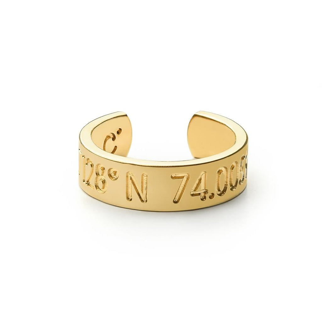 Buy legend ring with Custom Coordinates