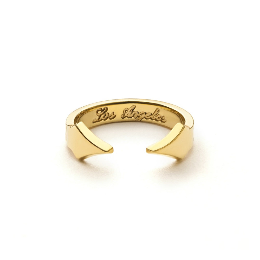 Meridian Ring - Ring with Pointed Arrows and Custom Coordinates, price ...